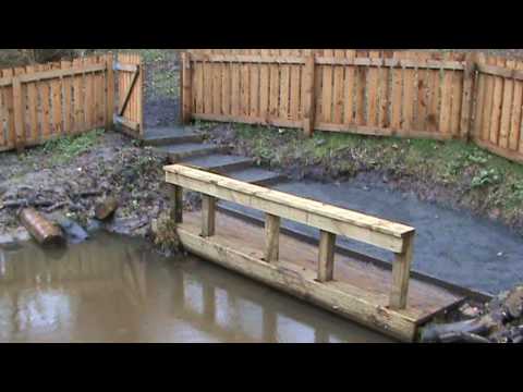 Dipping Platform on a Wildlife Pond - YouTube