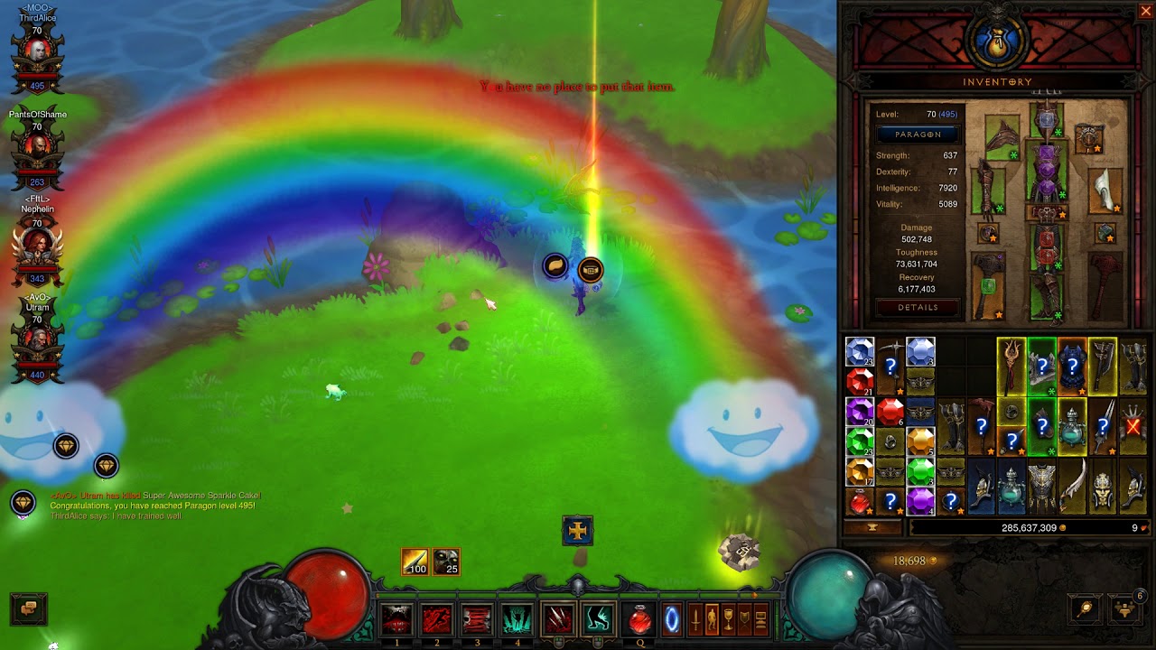 [Diablo 3: RotN] [HC] The rainbow level - YouTube