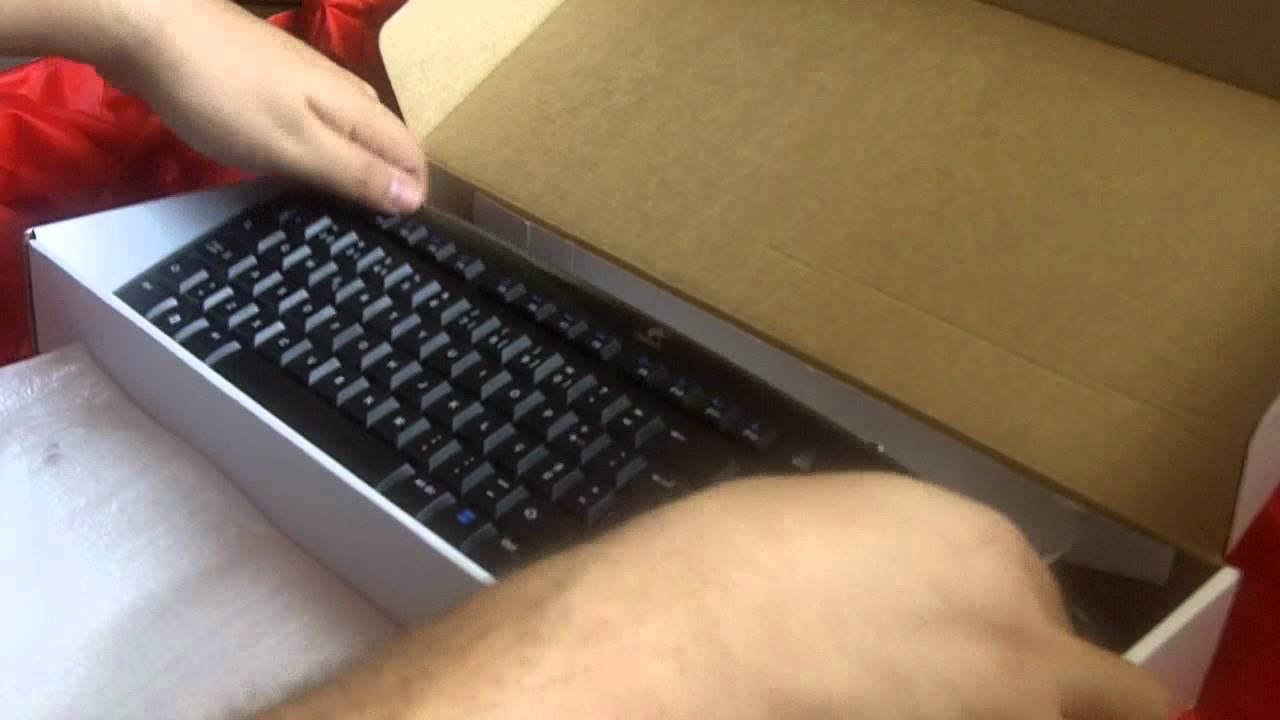 Logitech Cordless Desktop EX 100 - YouTube