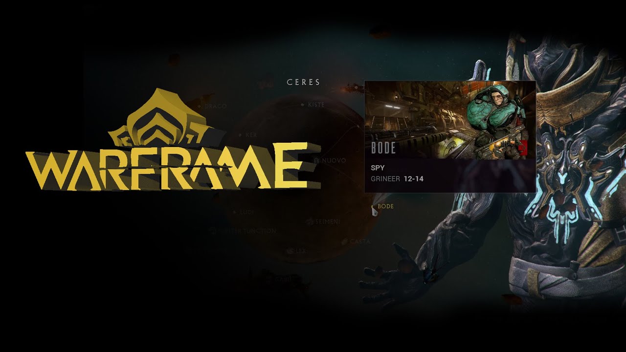 [WARFRAME] Ceres Spy Mission (BODE)#games #warframe #spy - YouTube