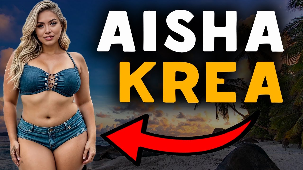 Aisha Krea | Plus sized model Curvy Fashion Model | Aisha Krea bio wiki, biography - YouTube