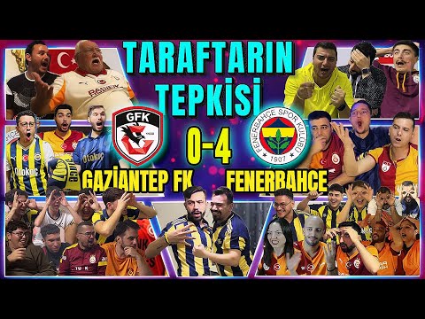DÖRT DÖRTLÜK FENERBAHÇE 🔥 TALİSCA & EN-NESYRİ ŞOV 💥 GAZİANTEP 0-4 FENERBAHÇE | TARAFTARIN TEPKİSİ