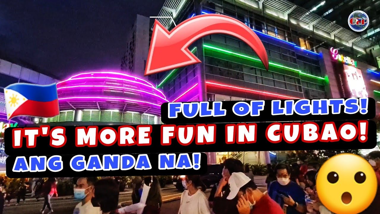 Full of Lights and Attractions! Strolling Araneta City in Cubao! 🇵🇭 ...
