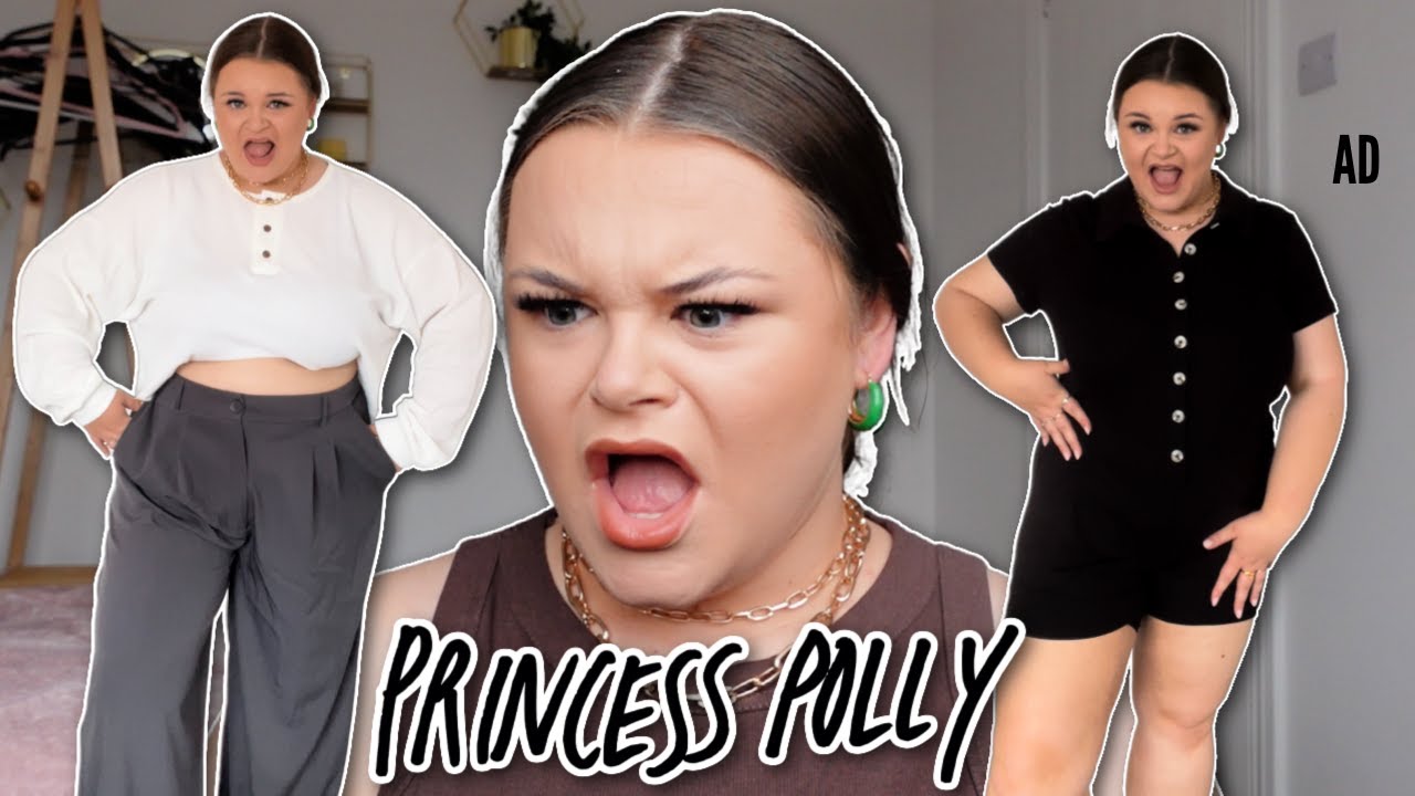 FIRST IMPRESSIONS PRINCESS POLLY HAUL.... PLUS SIZE EDITION - YouTube