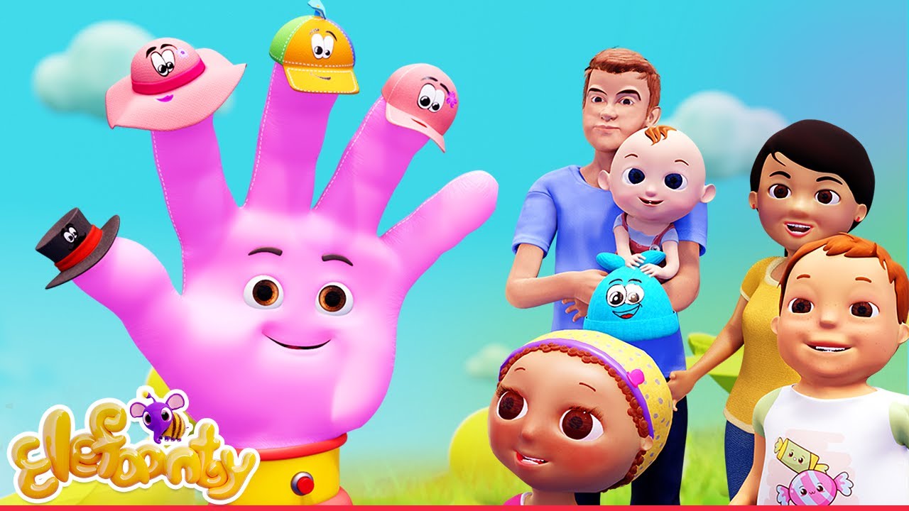 Finger Family Song - Children Song with Lyrics - Nursery Rhymes ...
