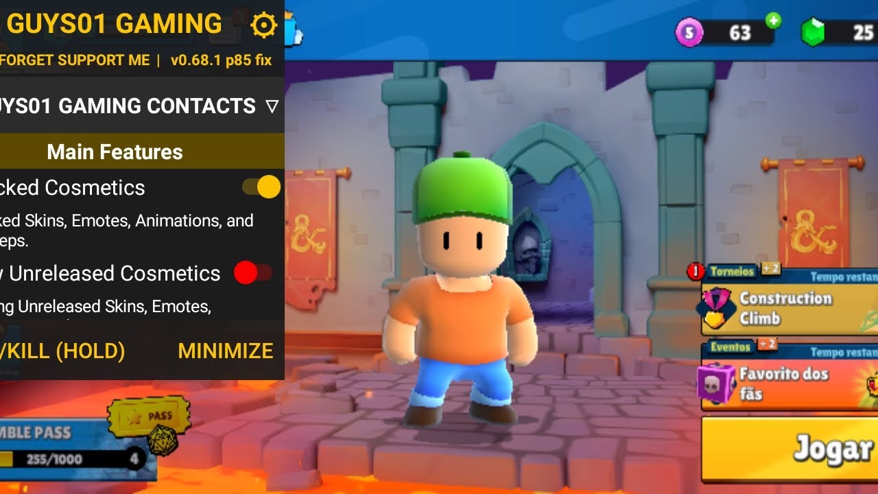 |||STUMBLE GUYS||| •GUYS 01 MOD APK• 🖤💛 - YouTube