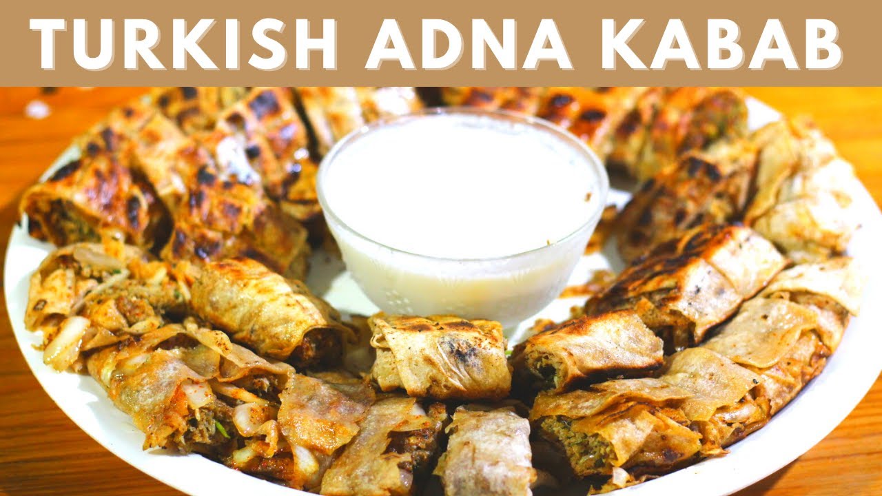 TURKISH ADNA KABAB | HASSAN SHAH | RECIPE BY SHAH G'S FOOD - YouTube