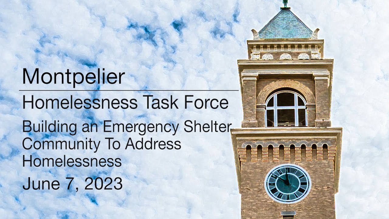 Montpelier Homelessness Task Force - An Emergency Shelter Community to ...
