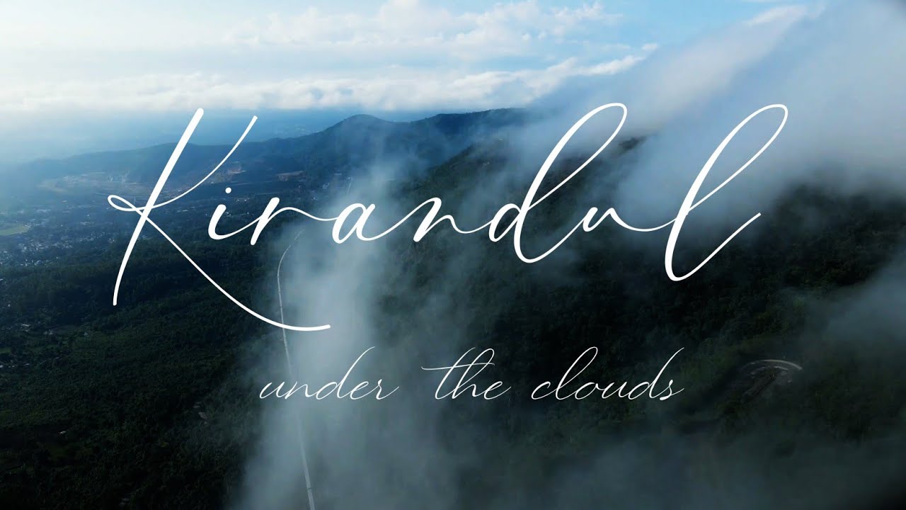 KIRANDUL Township Under Fogg | Drone Shot | Monsoon Bailadila | NMDC ...