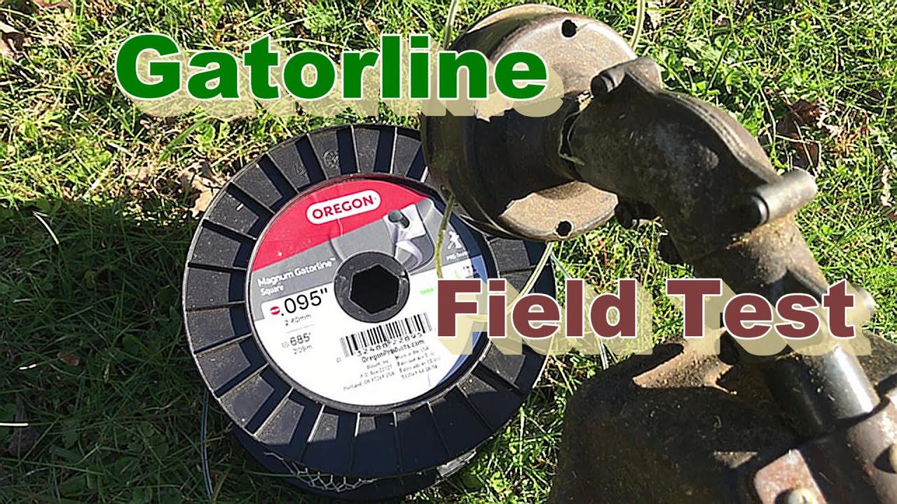 Is GATORLINE .095 a Good Trimmer Line? Let's find out... - YouTube