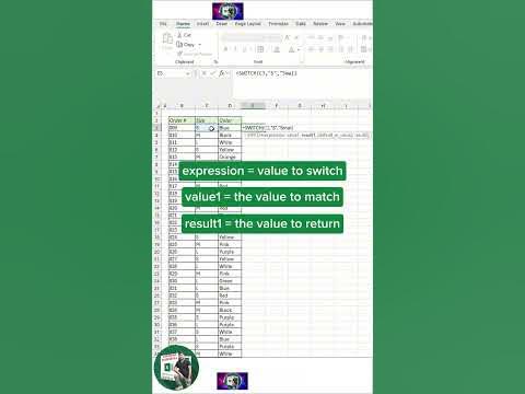 SWITCH Function In Excel 👍Sanjib Ki Pathshala #exceltips #exceltricks #exceltutorial #msexcel ...