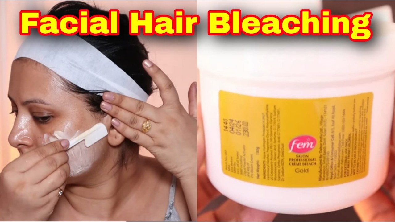 Best Face Bleach at Home Hair Removal & Skin Glow Tips in Hindi | Kaur ...