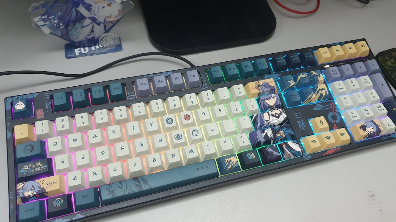 UNBOX AND REVIEW FUHUA AZURE EMPYREA MECHANICAL KEYBOARD - KAILH BOX ...