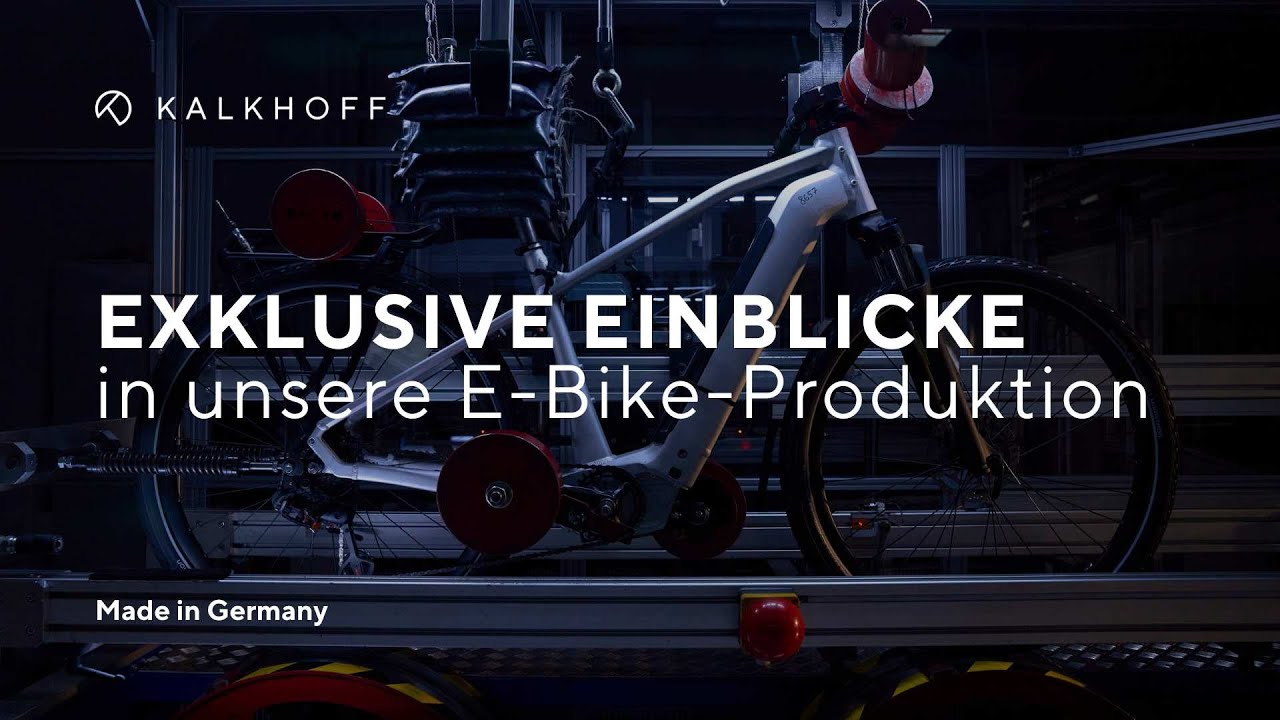 E-Bike Produktion Made in Germany: Exklusive Einblicke ins Kalkhoff ...