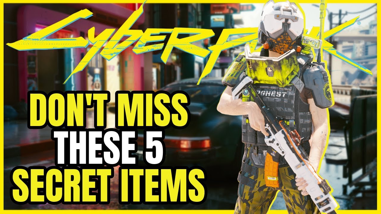 Dont Miss These 5 NEW SECRET ITEMS - ICONIC LEGENDARIES - Cyberpunk ...