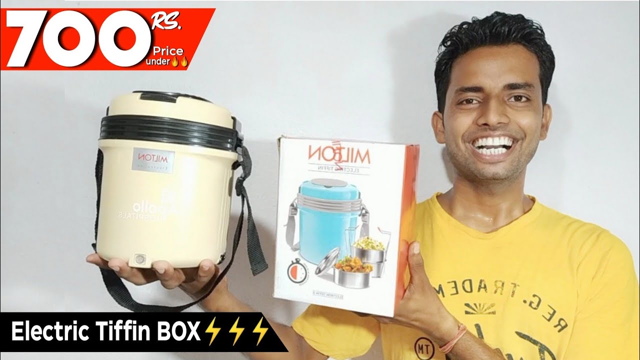 Milton Electric Tiffin Box 3 container review | Best Quality Milton ...