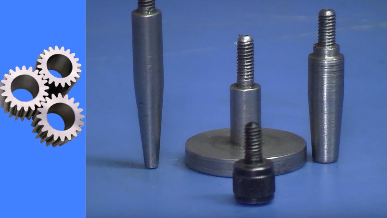 Making an extension anvil for a DTI - YouTube