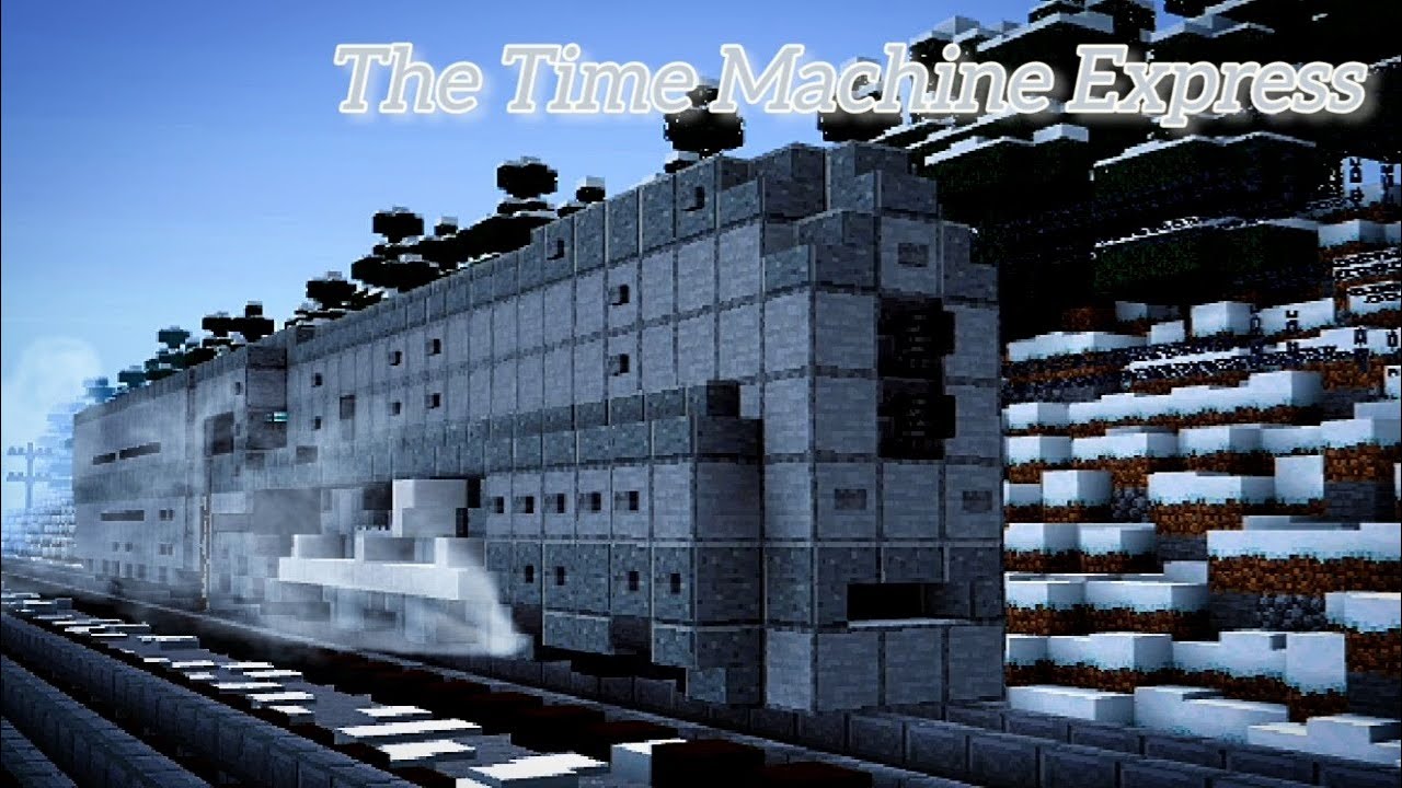 Minecraft Time Machine Express 4-6-4 Hudson Electric Engine Tutorial ...
