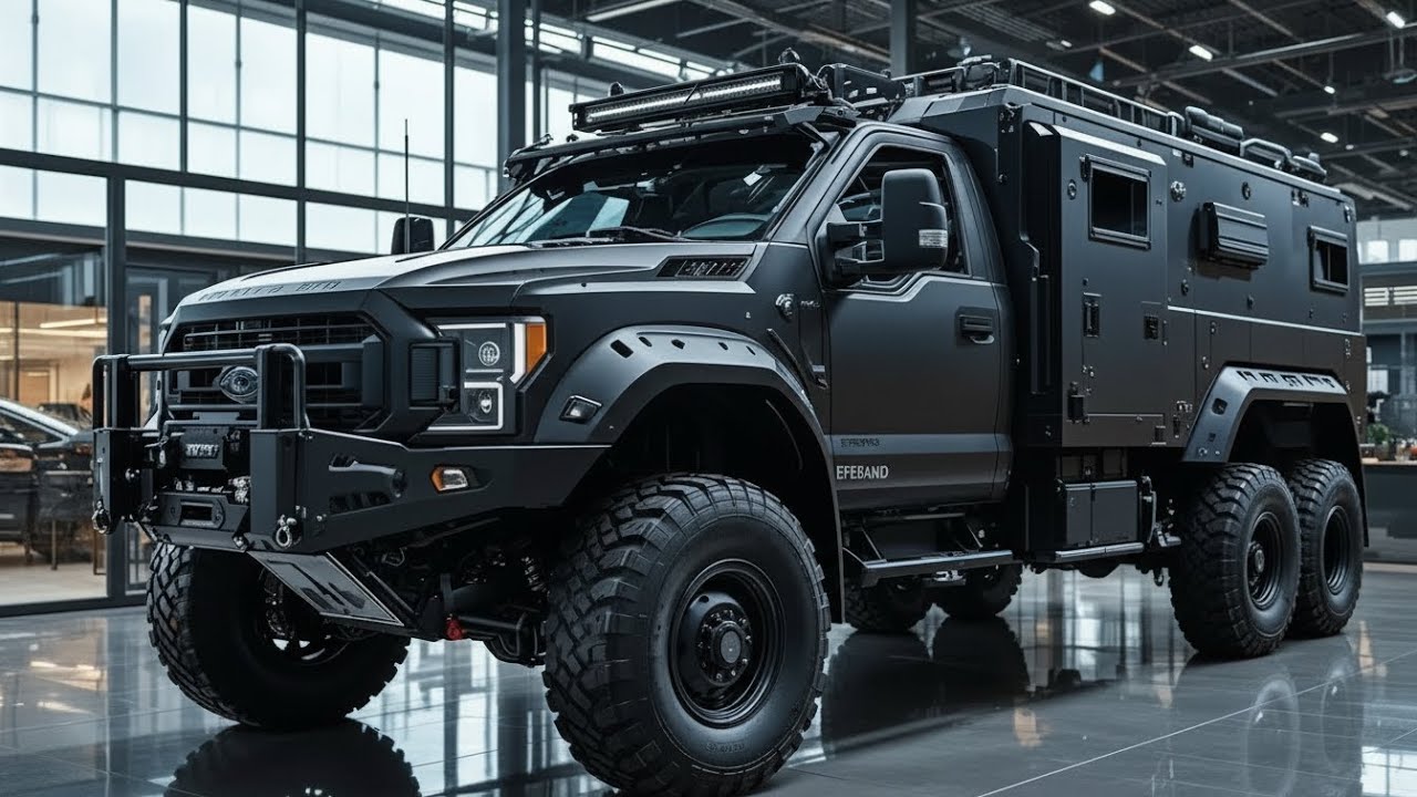 2027 Ford F-550 6×6 Armored Truck | Ultimate Heavy-Duty Security Beast ...