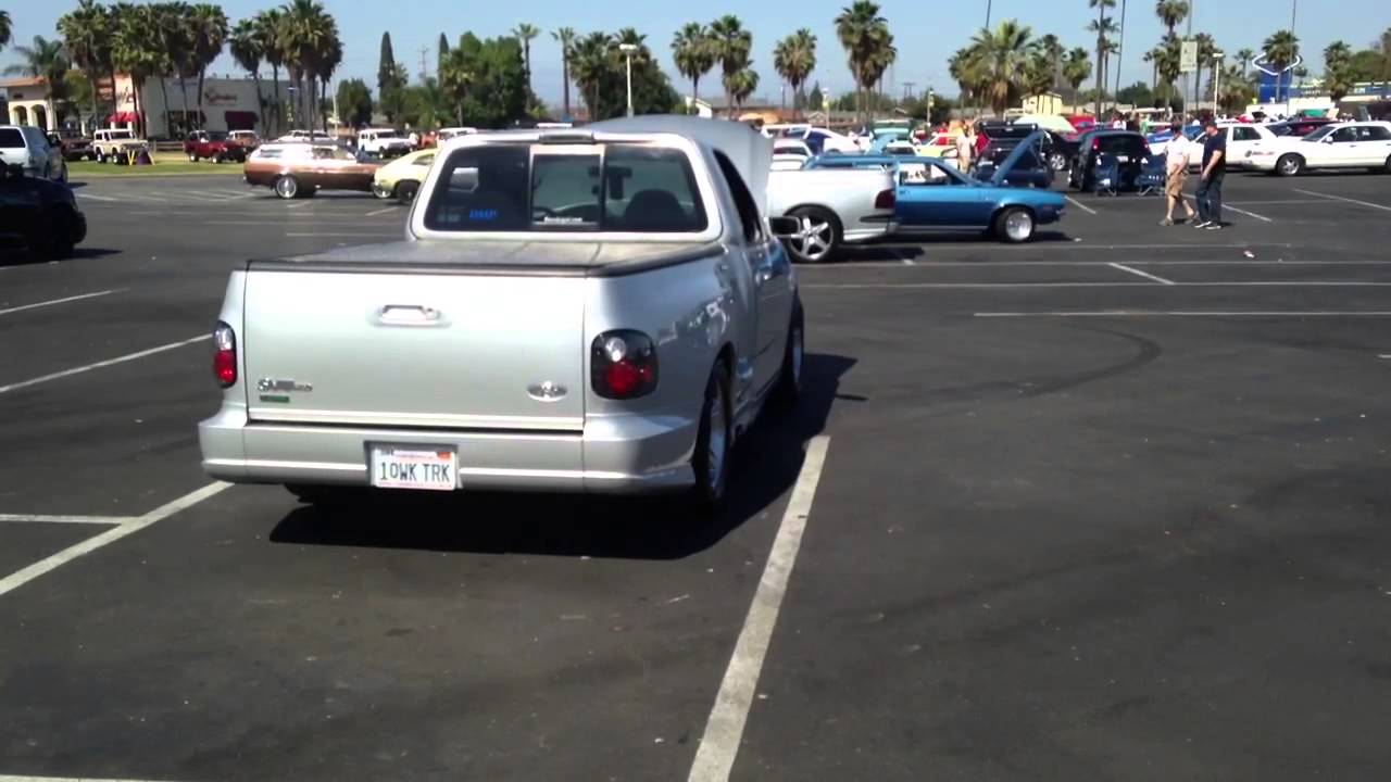 Ford lightning 2 step e85 - YouTube