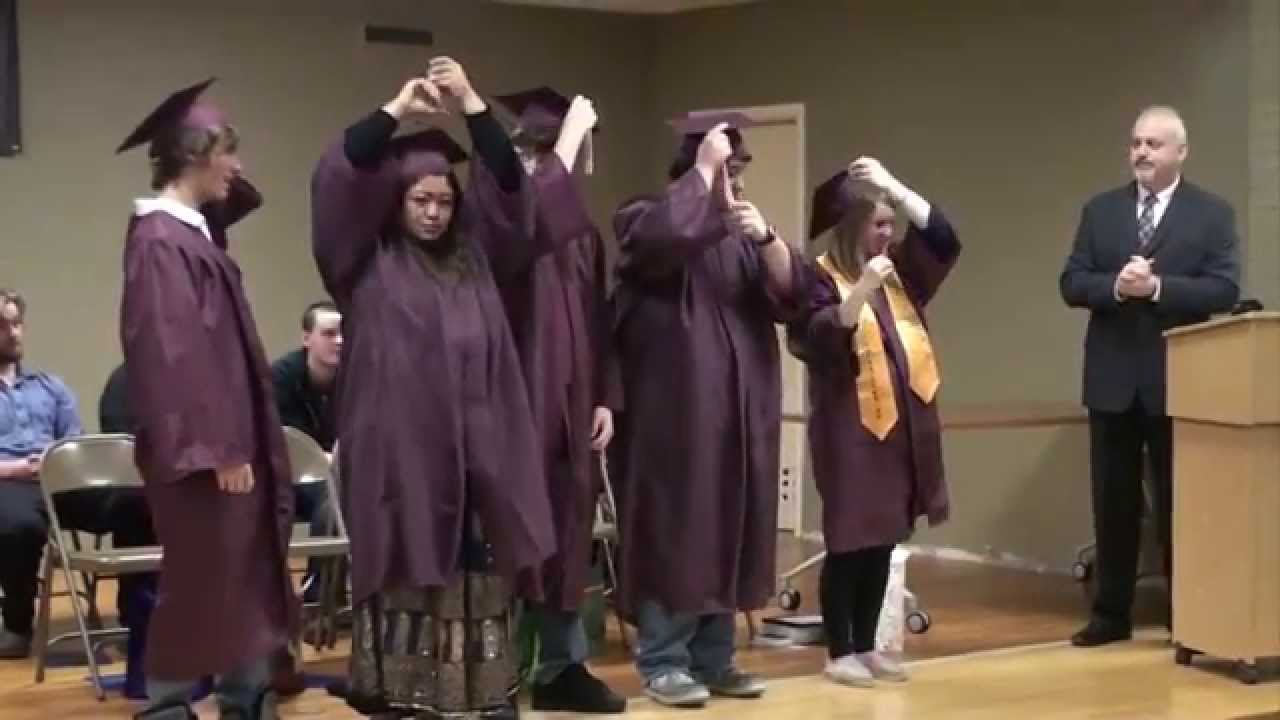 Beaver Island Lighthouse School Graduation December 2014 - YouTube