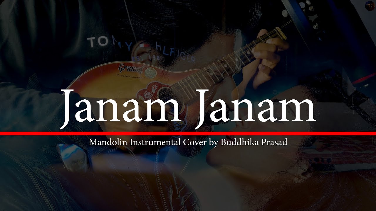 Janam Janam [ जनम जनम ] Mandolin Cover by Buddhika Prasad - YouTube