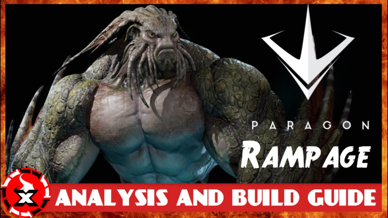 Paragon - Rampage Gameplay Analysis & Build Guide [Quick Intro] - YouTube