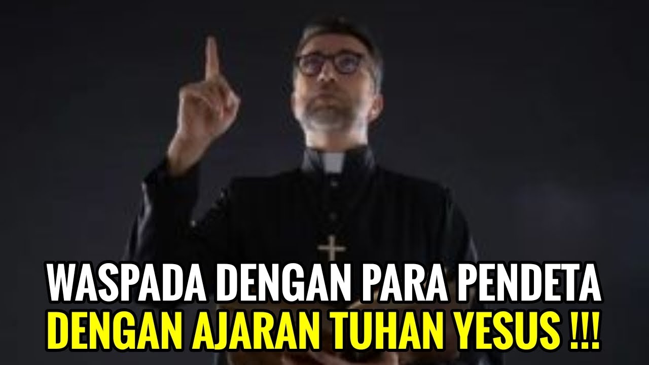 HAMPIR SEMUA PENDETA MENENTANG TUHAN YESUS !!! - YouTube