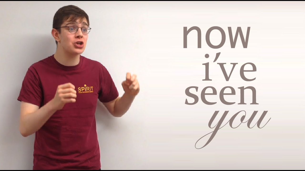 Toby Turpin performing 'Now I've Seen You' (Honk!) - YouTube