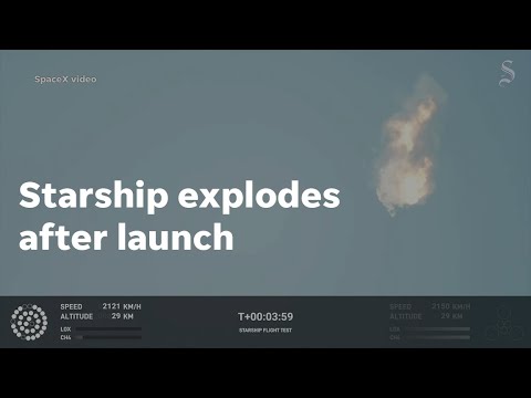 Watch SpaceX's Starship successfully launch then explode during flight ...