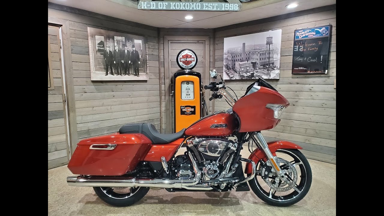 2024 Harley-Davidson Road Glide FLTRX- Whiskey Fire. - YouTube