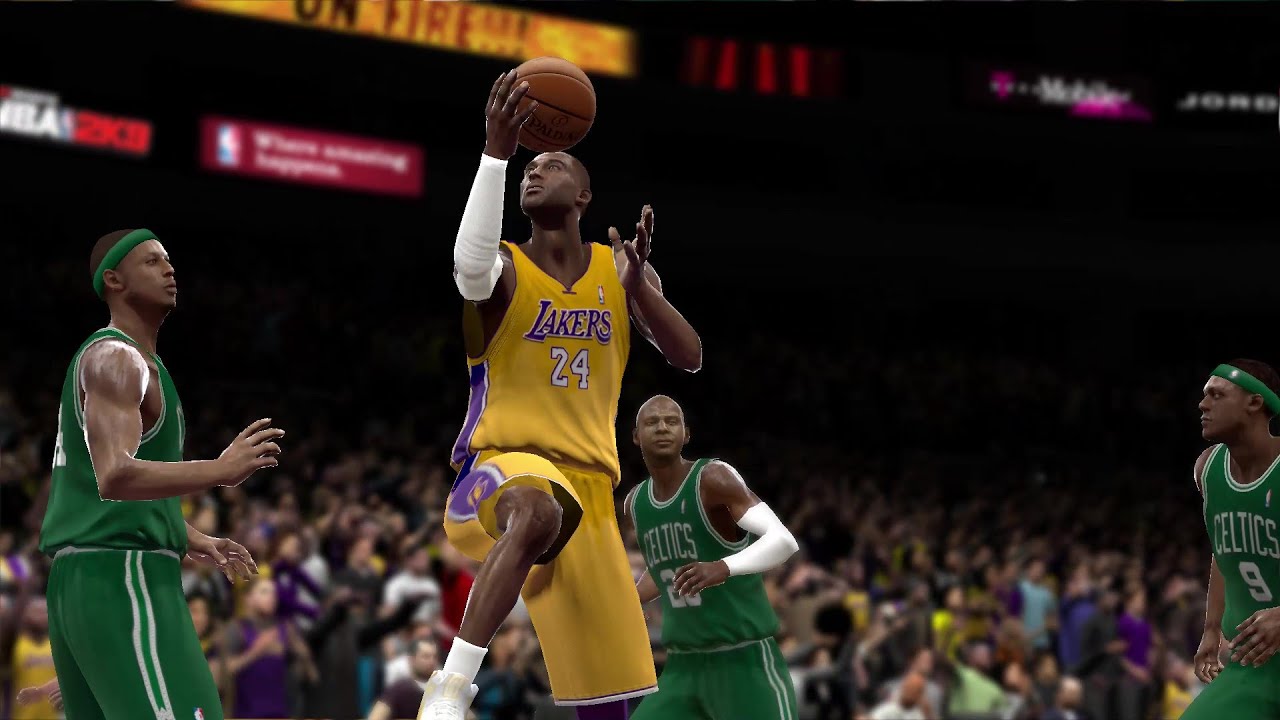 NBA 2K9 PC Gameplay Boston Celtics vs Los Angeles Lakers - YouTube