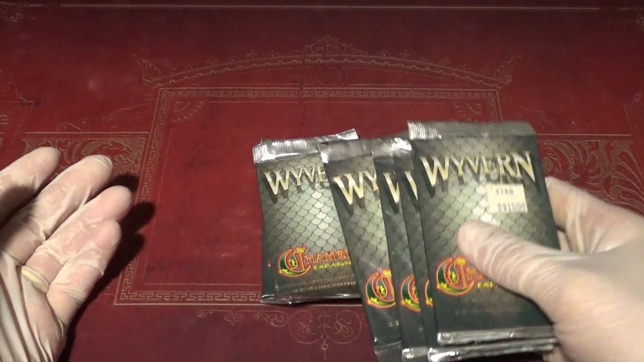 Booster Opening - Wyvern Chameleon #2 - YouTube