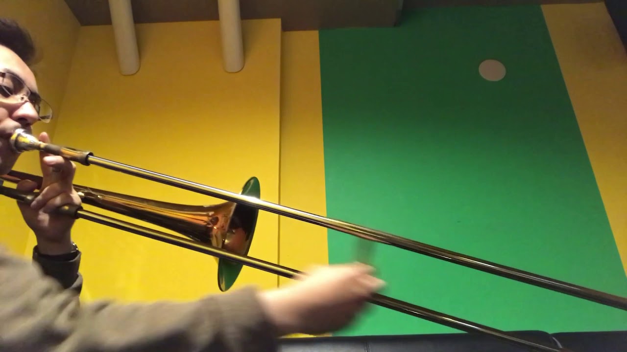 trombone daily practice 2[Hole Tone Scale] 全音階 / 酒本廣継 - YouTube