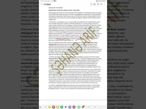 Fridrix Frebel yenilik izah ve testi terbiyechiler ucun Şehane Arif Wp0553649886