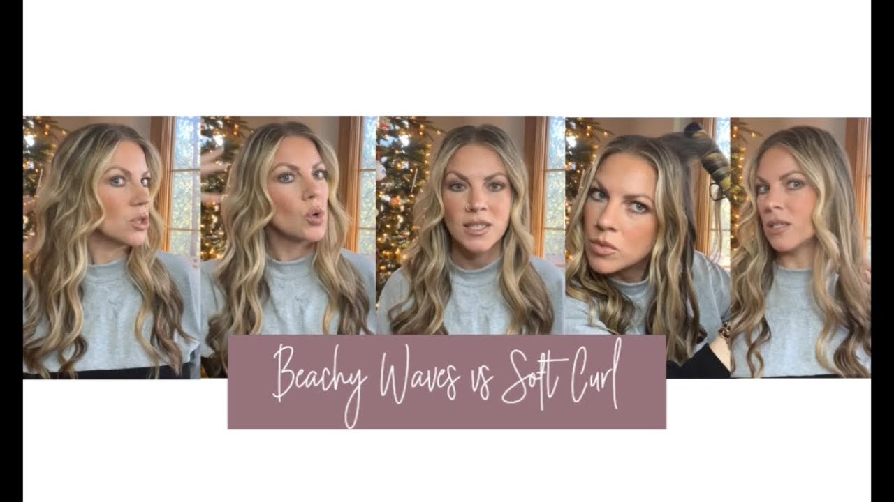How to Beachy Waves vs. Soft Waves - YouTube
