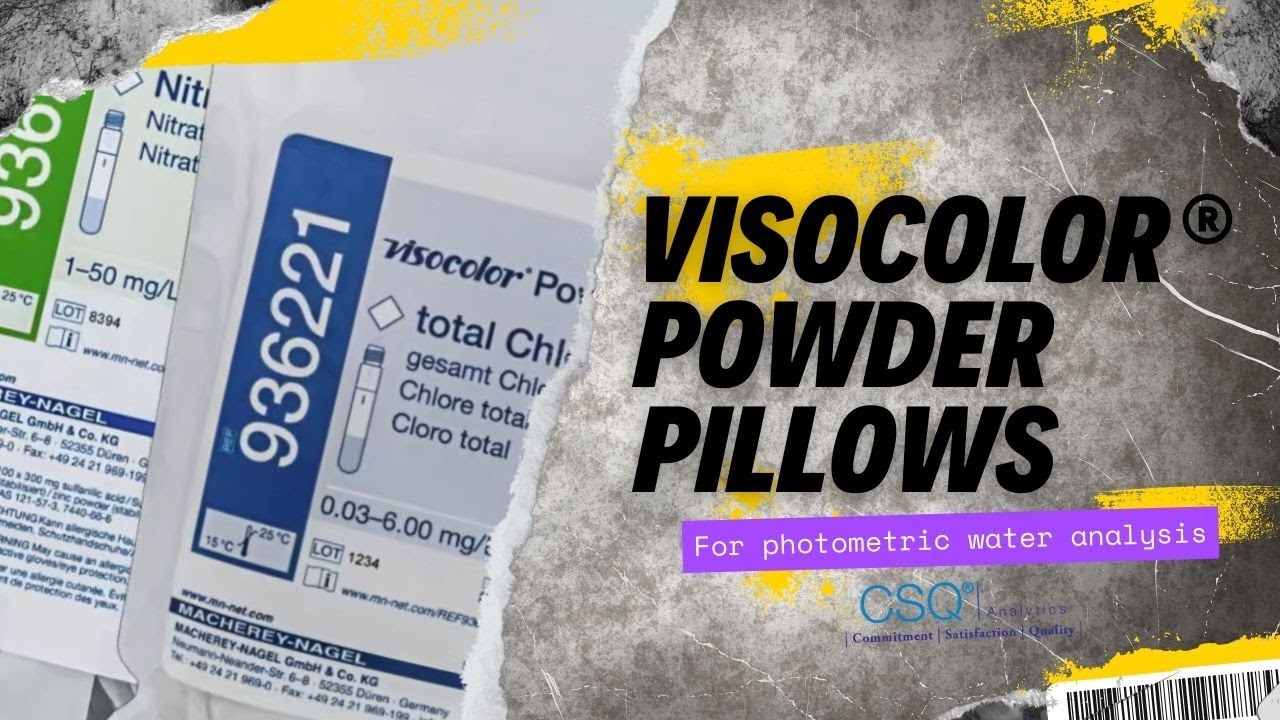 VISOCOLOR® Powder Pillows, Reagents for photometric water analysis ...