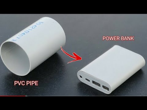 How To Make Power bank || PVC pipe se Power Bank banaye How To Make ...