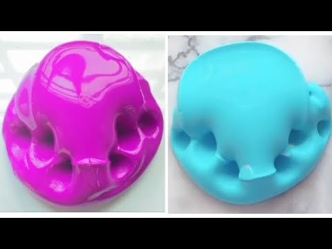 Glossy Slimes - Most Satisfying ASMR Compilation (#1) Lourraine Slime ...