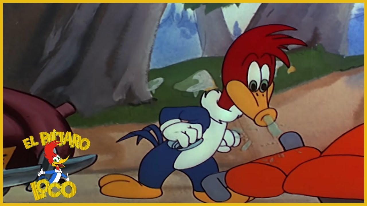 El Pájaro Loco Episodio Completo | Bien engrasado | Dibujos Animados ...