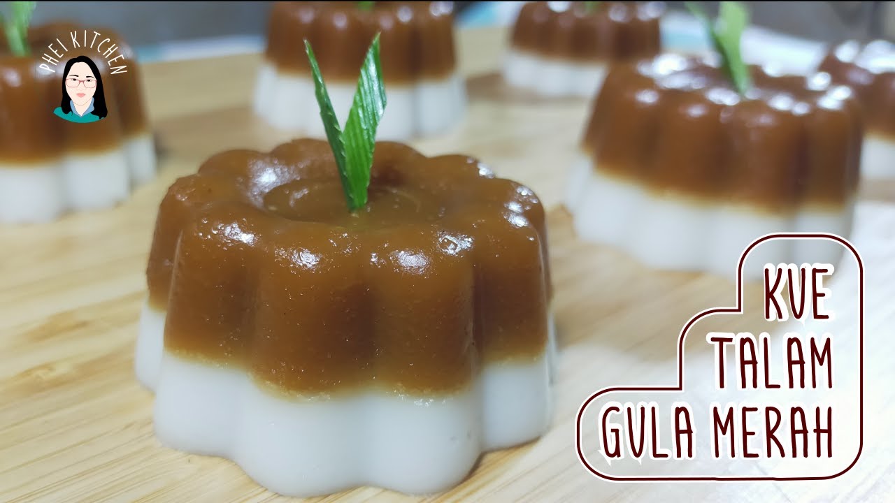 RESEP KUE TALAM GULA MERAH - YouTube