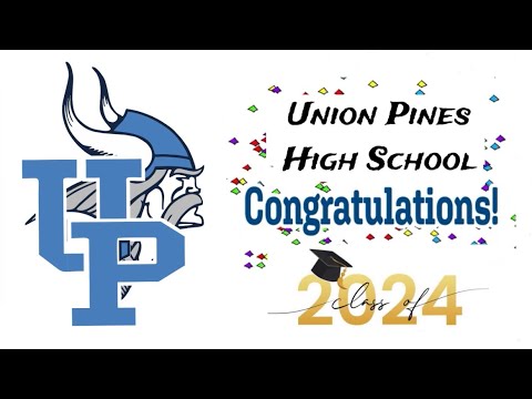 Union Pines High School Graduation 2024 - YouTube