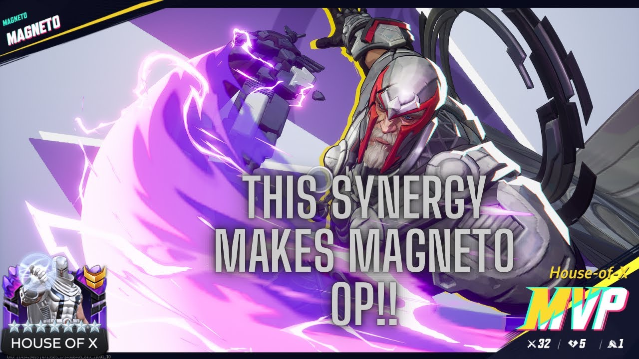DOMINATE MARVEL RIVALS WITH MAGNETO WITH THIS OP SYNERGY! - Marvel ...
