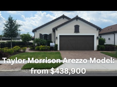 Taylor Morrison Esplanade Arezzo Model Home - YouTube