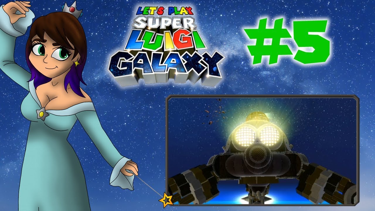 Colossus Climb | Part 5 | Let's Play Super Luigi Galaxy (Co-op)/Super ...