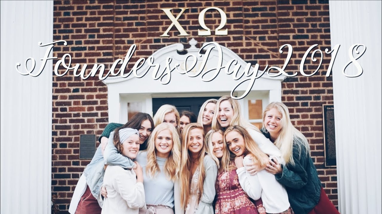 Chi Omega Psi Founders Day 2018 - YouTube