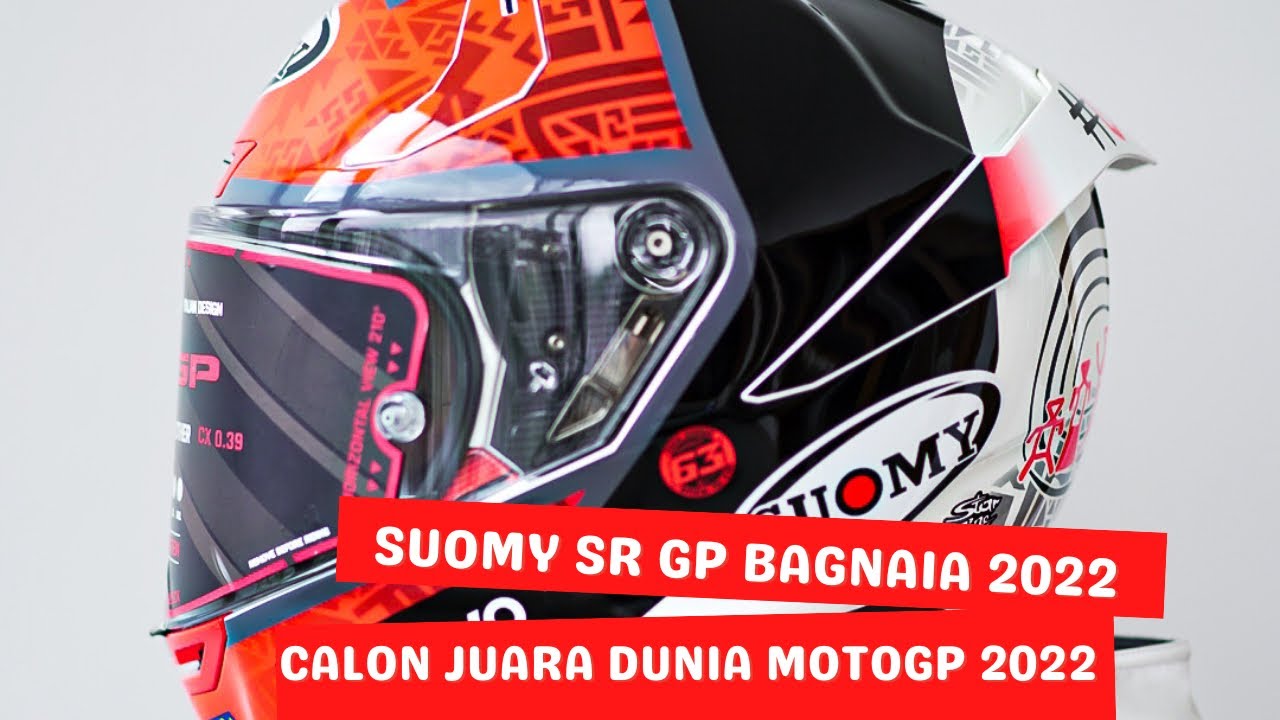 Unboxing Suomy SR GP Bagnaia 2022 - YouTube