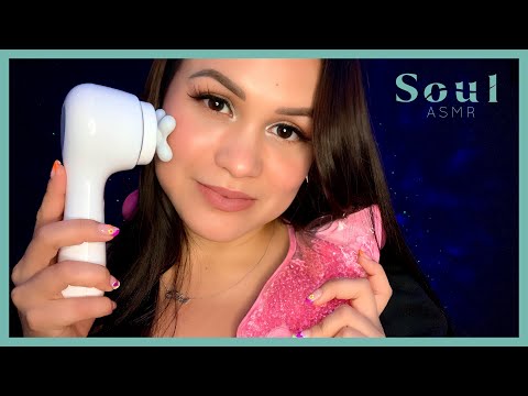 asmr masaje facial relajante 💆‍♀️ cuello y hombros | Soul ASMR - YouTube