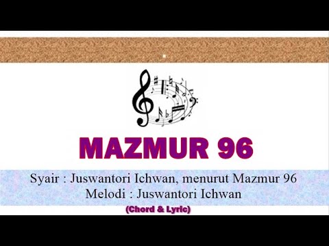 Mazmur 96 ( Chord & Lyric ) - YouTube
