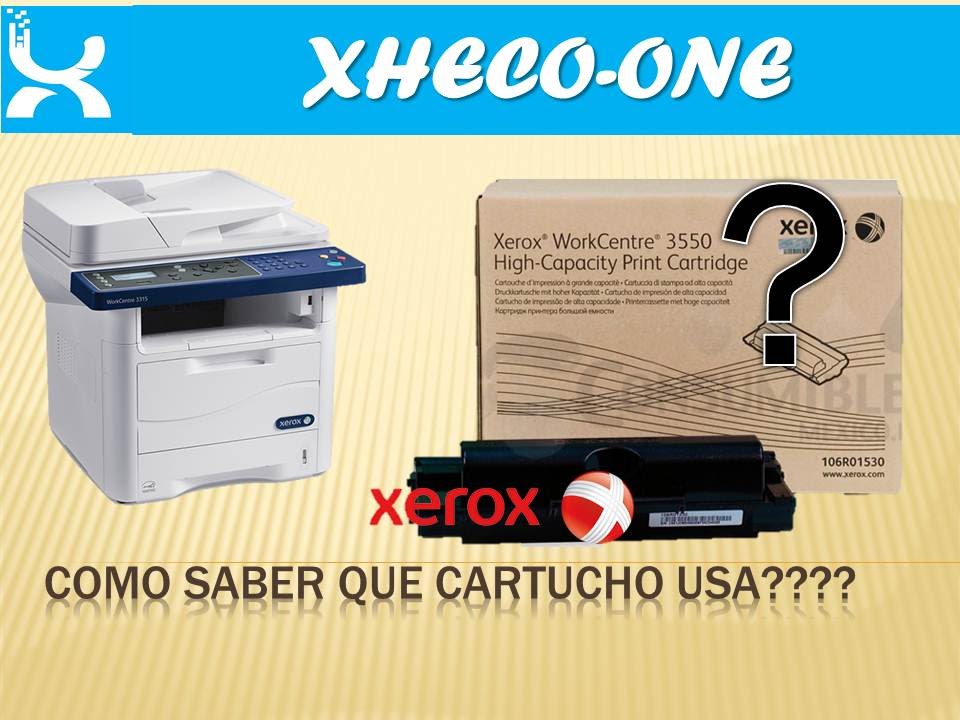 Recarga-Cartucho Xerox no lo reconoce. posible solución - YouTube